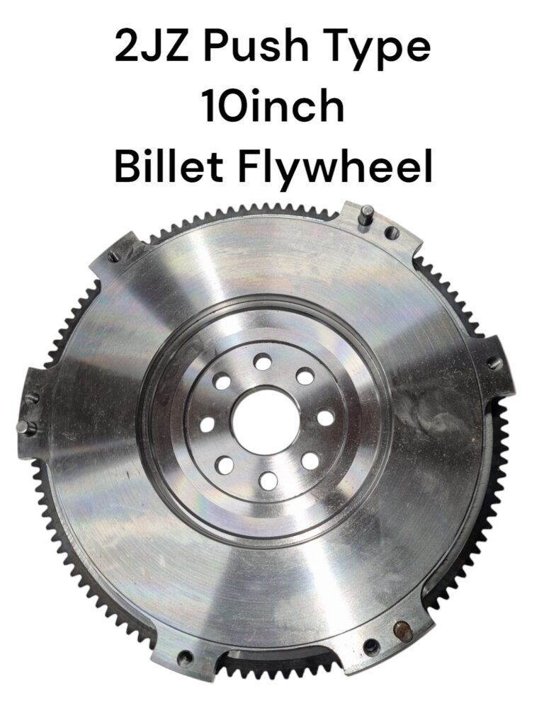 Single Plate 10inch 2JZ Push Type Billet Flywheel - Drew's Automotive